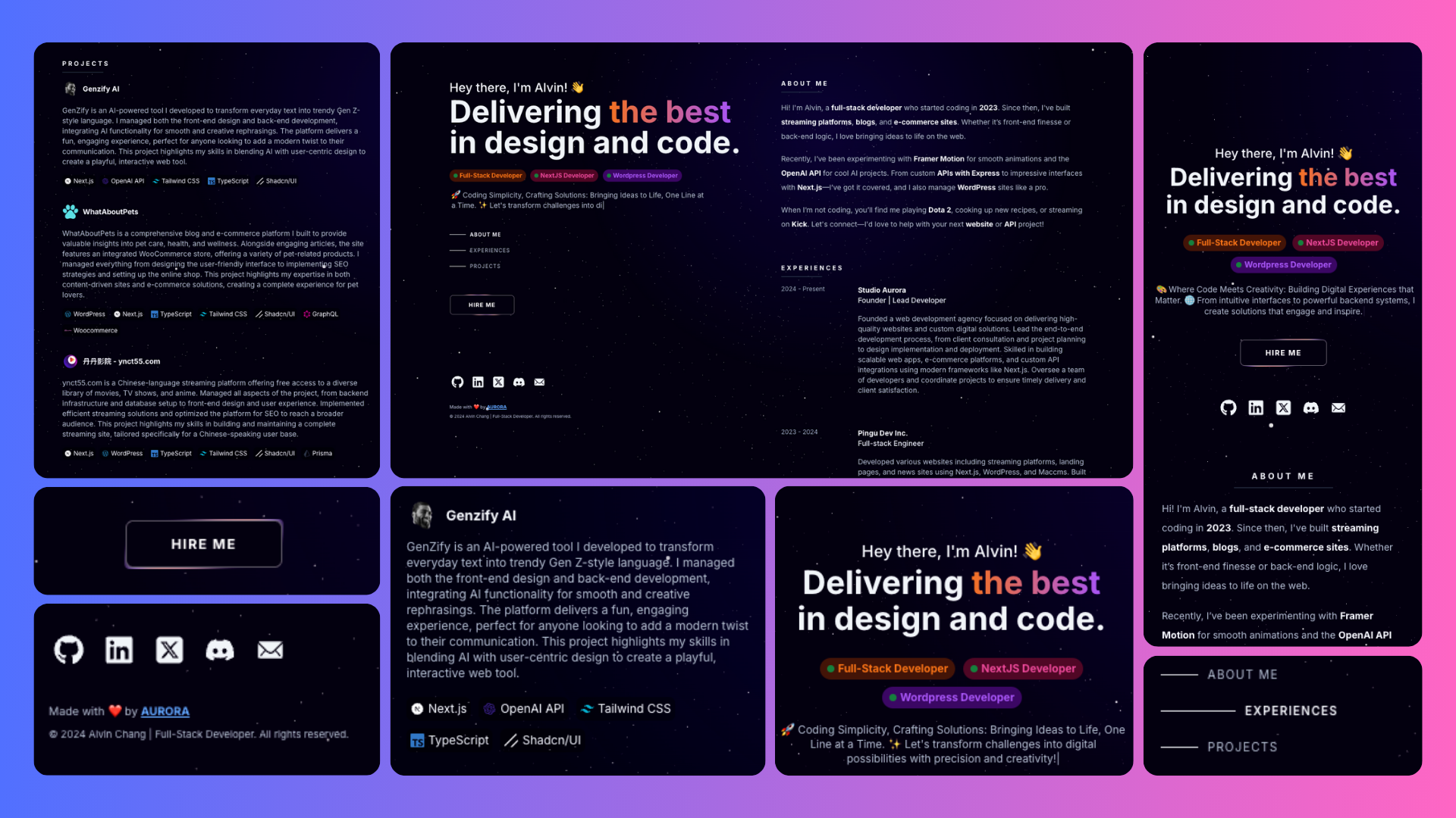 Alvin Chang | Full-Stack Developer
